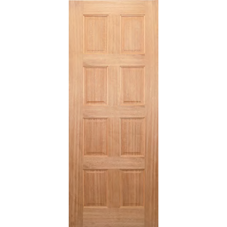8 Panel Colonial External Door – Natural Doors