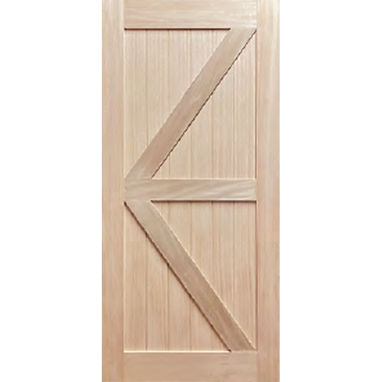 Classic Barn K Door – Natural Doors